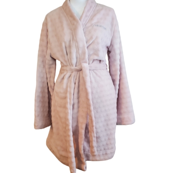Calvin Klein | Intimates & Sleepwear | Calvin Klein Womens Fluffy Robe ...